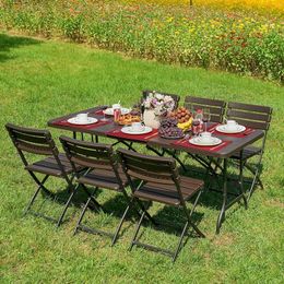 Garden Pleasure Klapptisch »Tabora« holzoptik/schwarz
