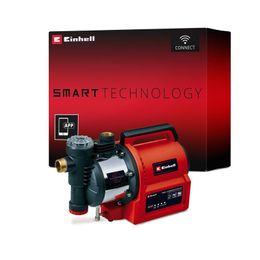 Einhell Hauswasserwerk &raquo;GE-AW 1144 SMART&laquo; 1100 W rot Koordination von mehreren smarten Ger&auml;ten &uuml;ber die App