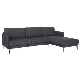 CREATION BY ROLF BENZ Ecksofa »CR.450, Designecksofa, Polsterecke, L-Form« Armlehne sehr schmal, Breite 234 cm, Alugussfüße in umbragrau...