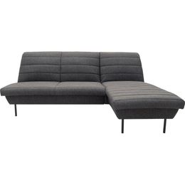 LOOKS by Wolfgang Joop Ecksofa &raquo;LOOKS IX L-Form&laquo; Quersteppung, ohne Armlehnen blau 70% R-Polyester, 30% Polyester
