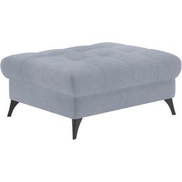 MR. COUCH Hockerbank &raquo;Blackburn II&laquo; Passend zu der Garnitur, wahlweise mit Kaltschaum Memphis 1676 blue grey