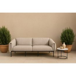 Andas 2-Sitzer »Lumi« Outdoor Gartensofa, wetterfeste Materialien, Breite 186 cm milk