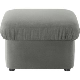 DOMO collection Hocker &raquo;Pegnitz&laquo; grau 100% Polyester
