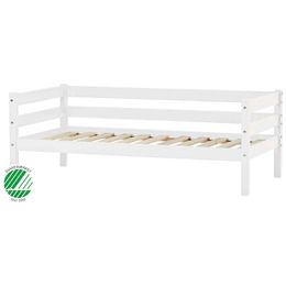 Hoppekids Einzelbett »ECO Comfort Kinderbett, Kiefer Massivholz, Jugendbett inkl. Rollrost« 70x160 cm, wahlweise in verschieden Farben/ Matratze/...