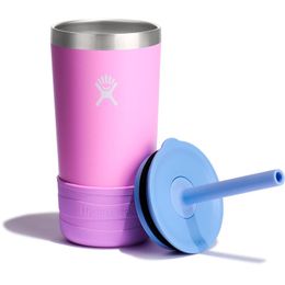 Hydro Flask Trinkflasche &raquo;Kids Tumbler WITH Straw & Boot&laquo; TempShield - doppelwandige Vakuumisolierung, 354 ml, Trinkhalmdeckel Anemone 354 ml