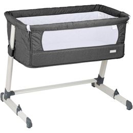 BABYGO Beistellbett »Together, dark grey« faltbar Dark Grey