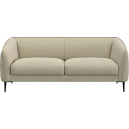FLEXLUX 2, 5-Sitzer »Belle Designsofa, Couch, bequem durch Kaltschaum im Sitz« Skandinavisches Design, In hochwertiger Verarbeitung Sandy Beige