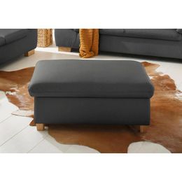 Home Affaire Hocker &raquo;Bergamo&laquo; mit Stauraum grau