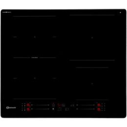 Bauknecht Flex-Induktions-Kochfeld »BS 5860F CPAL« CleanProtect – mühelose Reinigung nur mit Wasser schwarz