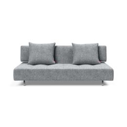 INNOVATION LIVING Schlafsofa »Longhorn, Gästebett, Couch, Tagesliege, Bettsofa, « Schlaf-, Relax-, oder Sitzposition, Liegefläche 140x200 cm Grau