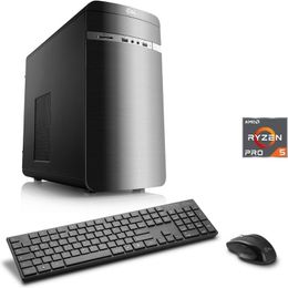CSL Gaming-PC »Sprint V28986« anthrazit Inkl. Maus, Tastatur, WLAN 300 MBit/s, USB 3.2 Gen1: Komplettpaket für sofortigen Start.