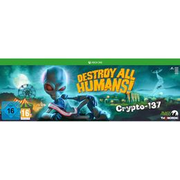 THQ NORDIC Spielesoftware »Destroy All Humans 1 Remake Crypto-137 Edition« Xbox One (ohne Farbbezeichnung) ösche die primitive Architektur der...