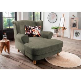 Home Affaire Loveseat &raquo;Tassilo&laquo; gr&uuml;n 100% Polyester
