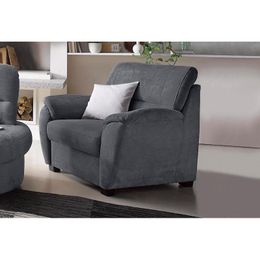Sit & More sit&more Sessel &raquo;Pandora&laquo; grau Luxus-Microfaser ALTARA NUBUCK (100% Polyester);Luxus-Microfaser (100% Polyester);Luxus-Microfaser ALTARA NUBUCK (100% 