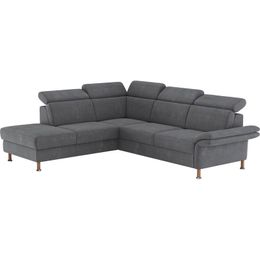 Home Affaire Ecksofa »Calypso L-Form« mit Relaxfunktion motorisch im Sofa 2, 5- Sitzer anthrazit