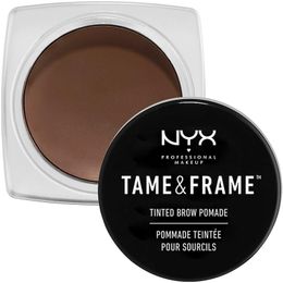 NYX Augenbrauen-Gel »Professional Makeup Tame and Frame Brow Pomade« mit wisch-und wasserfester Formel brunette Make-Up von L'Oréal Paris