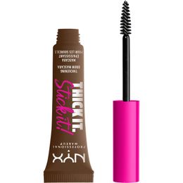 NYX Augenbrauen-Kosmetika »Professional Makeup Brow Mascara« mit feiner Verdichtungstechnik brunette 0 Make-Up von L'Oréal Paris