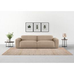 Trendmanufaktur Big-Sofa »Braga, mit hochwertigem Kaltschaum, Megasofa, in Cord erhältlich« modernes Big-Sofa, Couch mit hohem Sitzkomfort,...