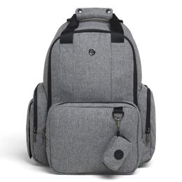 HUGGIES BABYWEAR Wickeltasche inklusive Wickelunterlage, ohne abgebildete Accessories DK GREY HEATHER