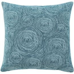 HOMING Dekokissen &raquo;Cape Town&laquo; gemustert, Kissenh&uuml;lle ohne F&uuml;llung, 1 St&uuml;ck hellblau + gemustert Obermaterial: 64% Polyester, 34% Baumwolle, 2%...