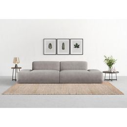 Trendmanufaktur Big-Sofa &raquo;Braga, toller Sitzkomfort, Designsofa&laquo; in moderner Optik, mit hochwertigem Kaltschaum grau 92% Polyester, 8% Nylon