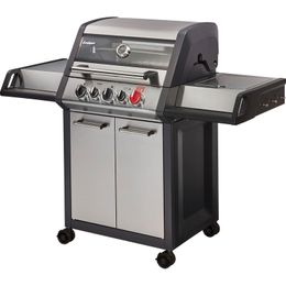 Enders Gasgrill »Monroe Pro 3 SIK Turbo« BxTxH: 144x58x119 cm edelstahlfarben