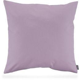 HOCK H.O.C.K. Dekokissen »Classic Uni« Kissenhülle mit Füllung, 1 Stück, 50/50 cm mauve + unifarben Obermaterial: 100% Polyacryl. Füllung: 100%...