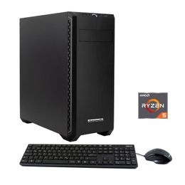 Hanseatic Gaming-PC &raquo;PC2206&laquo; Windows 11 schwarz Microsoft Windows 11 Home (64 Bit): Modernes Betriebssystem mit vielen Features f&uuml;r Gamer