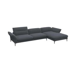 FLEXLUX Ecksofa »Salino, Funktionssofa mit Recamiere, Relaxsofa, Ecksofa« Sofa mit Arm- und Kopfteil-Verstellungen, Kaltschaum & Stahl-Wellen...