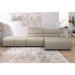 Egoitaliano Ecksofa &raquo;Babouche, Designsofa mit au&szlig;ergew&ouml;hnlichem Sitzkomfort zum Wohlf&uuml;hlen&laquo; grau Luxus-Micofaser Lederoptik (100% Polyester) ist ein neues 