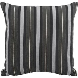 HOCK H.O.C.K. Dekokissen &raquo;Darwini&laquo; im trendigen Streifenlook schwarz/grau + gestreift Kissen: 47% Polyacryl, 42% Polyester, 11% Baumwolle B/L: 60 cm x...