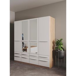 Priess Kleiderschrank »Schrank Garderobe Wäscheschrank Barcelona in 5 Breiten« viel Stauraum, geräumige Schubkästen, mit Spiegel, MADE IN GERMANY...