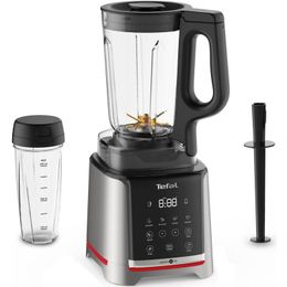 Tefal Standmixer »BL91HD Infiny Mix+ Highspeed« 1600 W 5 automatische Programme, Klingen mit Titanbeschichtung Edelstahl/Schwarz