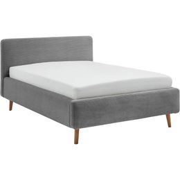 Meise M&ouml;bel MEISE.M&Ouml;BEL Polsterbett &raquo;Mattis&laquo; Topseller, wahlweise mit Bettkasten grau Liegefl&auml;che L&auml;nge Breite: 200 cm x 120 cm