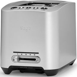 Sage Toaster »the Smart Toast, STA825BAL« 2 kurze Schlitze 1000 W edelstahlfarben