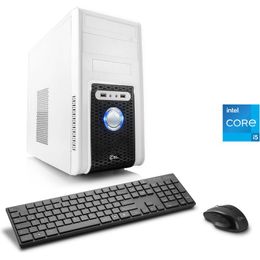 CSL PC »Speed V25815« weiß Inkl. Maus, Tastatur, WLAN 300 MBit/s, USB 3.2 Gen1: Alles bereit für den sofortigen Start.