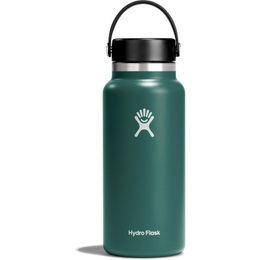 Hydro Flask Trinkflasche &raquo;Wide Flex Cap&laquo; TempShield -Isolierung verhindert Kondenswasserbildung Fir 946 ml
