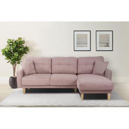Home Affaire Ecksofa »TRIPLO optionale Schlafsofa mit Bettkasten, Maße B/T/H: 234/164/89 cm« L-Form wahlweise mit Bettfunktion - Liegefläche...