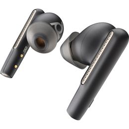 Poly Wireless-Headset »Ersatz Buds schwarz (L+R) für Voyager Free 60/60+« Bluetooth Active Noise Cancelling (ANC) Active Noise Canceling Schwarz...