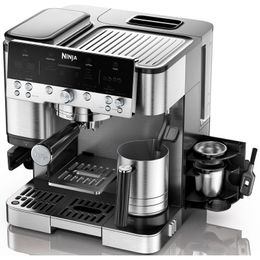 Ninja Espressomaschine »ES601EU« Espresso-, Cold Brew- und Filterkaffeemaschine silber/schwarz