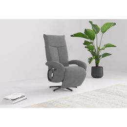 Sit & More sit&more TV-Sessel &raquo;TV Dance&laquo; wahlweise manuell oder elektrischer Funktion mit Akku grau 95%Polyester 5%Polyamid