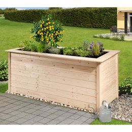 Weka Hochbeet BxTxH: 205x80x81 cm, natur natur