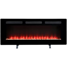 Dimplex Elektrokamin »Sierra 48"« schwarz, mit Heizung, Fernbedienung, App, Optiflame Flammeneffekt schwarz