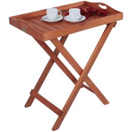 Garden Pleasure Servierwagen &raquo;DALLAS&laquo; braun Massivholz