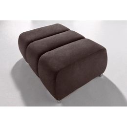 Inosign Hocker &raquo;Bono&laquo; braun Luxus-Microfaser (100% Polyester);Luxus-Microfaser ALTARA NUBUCK (100% Polyester);Samtstruktur (95% Polyester, 5% Polyamid