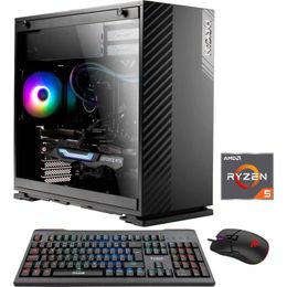 Hyrican Gaming-PC »Alpha 6838« Windows 11 schwarz Microsoft Windows 11 Home (64 Bit): Modernes Betriebssystem mit vielen Features für Gamer.