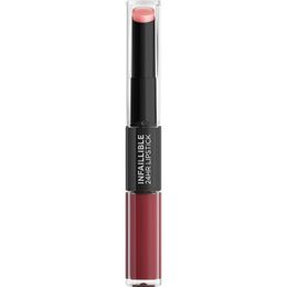 L'ORÉAL PARIS Lippenstift »Infaillible 2-Step« mit natürlichen Inhaltstoffen 502 rot Lippenpflege von L'Oréal Paris