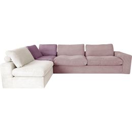 Alina Ecksofa »Sandy« mit losen Sitz und Rückenkissen, in modernem Cordstoff GCT 11/ GCT 18/ GCT 8