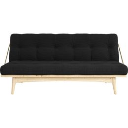 Karup Design Schlafsofa »Folk« aus massiven Kiefernholz, inkl. Futonmatratze Braun