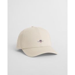 Gant Baseball Cap »HIGH SHIELD COTTON TWILL CAP« mit einer hohen Krone PUTTY